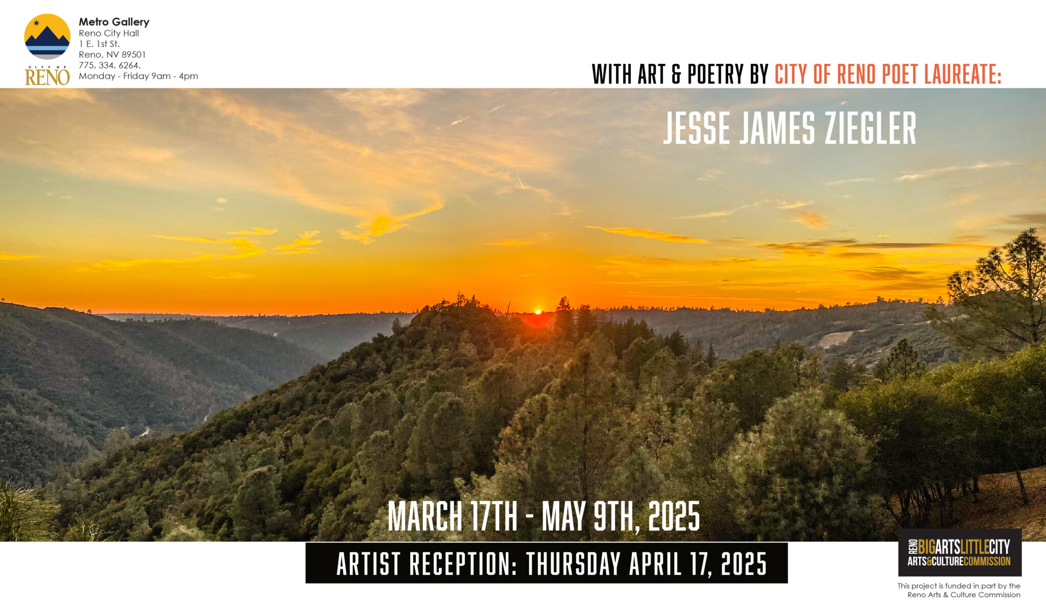 Grit & Grace: City of Reno, Poet Laureate: Jesse James Ziegler | Nevada ...