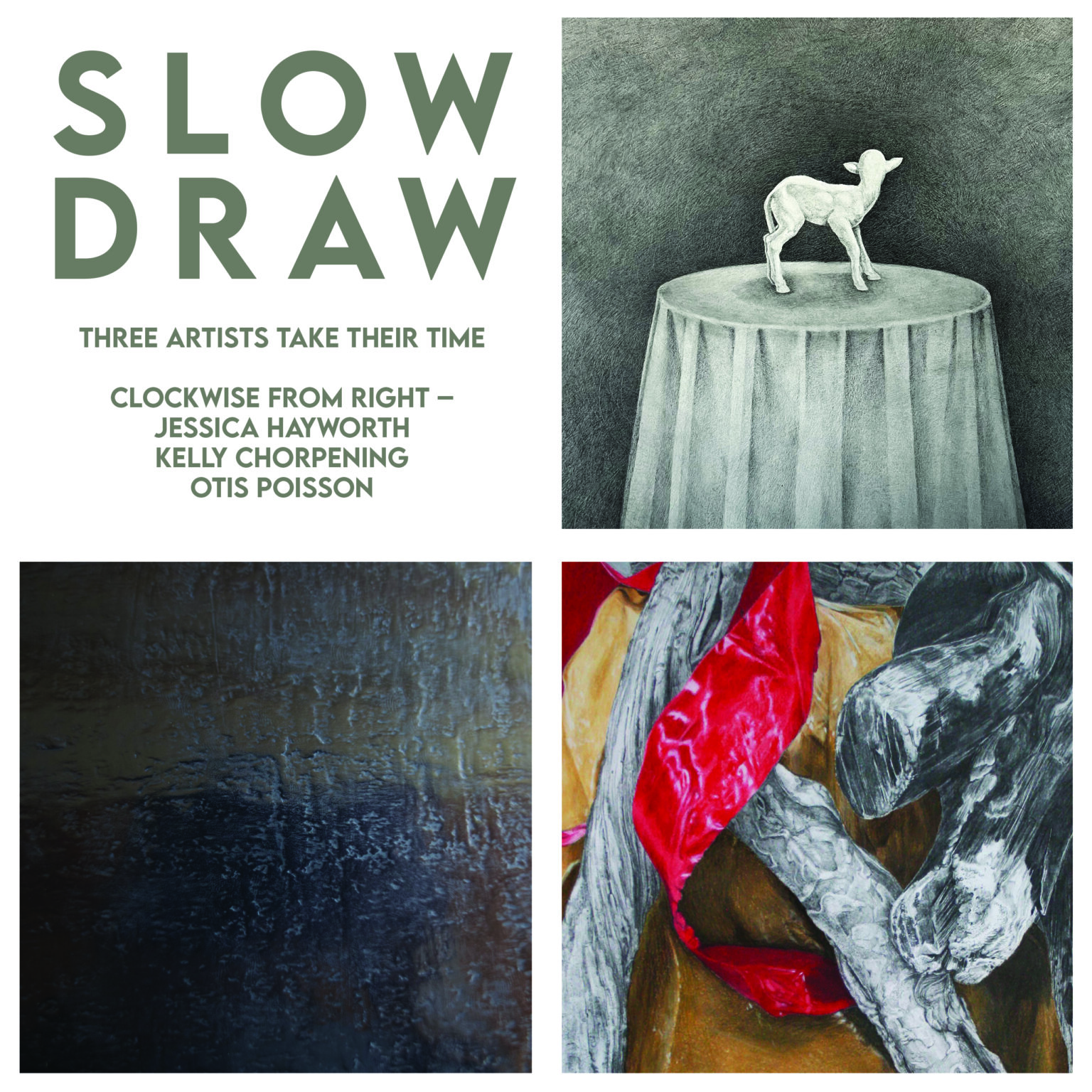 “Slow Draw” Jessica Hayworth Kelly Chorpening Otis Poisson Curated By ...